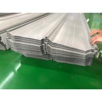 China Aluminum Steel Self Lock Standing Seam Roof Panel Roll Forming Machine 0.4-0.8mm Thickness for sale