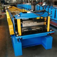 China 4kW Wall Liner Panel Roll Forming Machine 422mm Corrugated Self Lock Concealed Fastener for sale