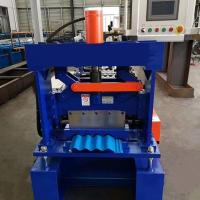 China 4kW Wall Liner Panel Roll Forming Machine 422mm Corrugated Self Lock Concealed Fastener for sale