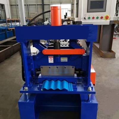 China 4kW Wall Liner Panel Roll Forming Machine 422mm Corrugated Self Lock Concealed Fastener for sale