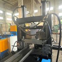 China 2.0 - 3.0mm Cee Purlin Roll Forming Machine Cold Rolled Steel 50 - 80mm PLC Control for sale