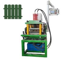 China Garden Fence Roll Forming Machine 0.5-0.7mm Thickness 10-20m/min Speed for PPGI GI Material for sale