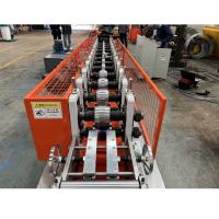 China 1.0-2.0mm GI C U Lip Channel Roll Forming Machine for UPVC Window Reinforcement Profiles 11 Stations for sale