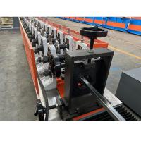 China 1.0-2.0mm GI C U Lip Channel Roll Forming Machine for UPVC Window Reinforcement Profiles 11 Stations for sale