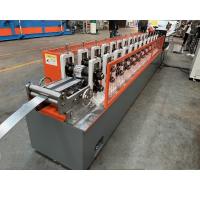 China 1.0-2.0mm GI C U Lip Channel Roll Forming Machine for UPVC Window Reinforcement Profiles 11 Stations for sale