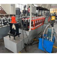 China GI PPGI RC-1 RC-2 Resilient Sound Furring Channel Roll Forming Machine 0.85-1.6mm 7.5kw for sale