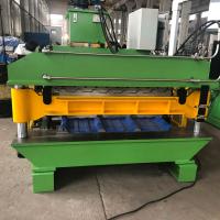 China 0.6Mm Double Roof Wall Panel Roll Forming Machine 36 Inches Coverage AG And R Panel for sale