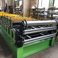 China 0.6Mm Double Roof Wall Panel Roll Forming Machine 36 Inches Coverage AG And R Panel for sale