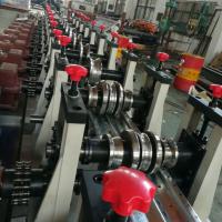China Q235 Steel Shelving Rack Roll Forming Machine 18 Stations CE Certification for sale