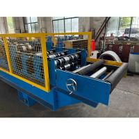 China PPGI Rectangle Downspout Tube Roll Forming Machine Aluminum 90mm*100mm for sale