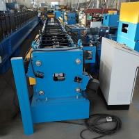China PPGI Rectangle Downspout Tube Roll Forming Machine Aluminum 90mm*100mm for sale
