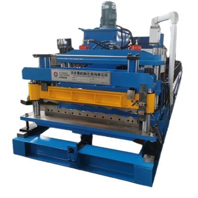 China PPGI Galvanized Glazed Tile Roll Forming Machine Roofing System Iron Sheet With 0.3mm-0.8mm for sale
