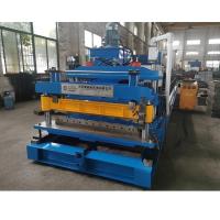 China Feeding 1250mm Glazed Tile Roof Panel Making Machine Color Coated Metal for sale