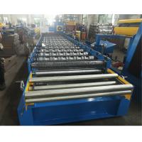China Feeding 1250mm Glazed Tile Roof Panel Making Machine Color Coated Metal for sale