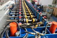 China Galvanized Steel / Black Steel Cable Tray Making Machine GCr15 Roller Quench for sale