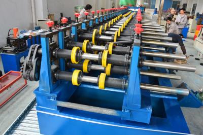 China Automatic 22KW Light Duty Cable Tray Making Machine 5 Tons Hydraulic Decoiler for sale