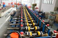 China Automatic 22KW Light Duty Cable Tray Making Machine 5 Tons Hydraulic Decoiler for sale