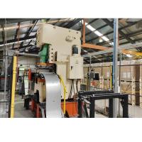 China 1.2-2.6mm Thickness Solar Strut Channel Forming Machine 150-180mm Width Adjustable Punching Press for sale
