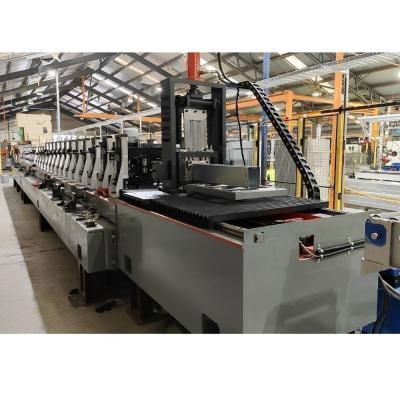 China PV Rack Strut Roll Forming Machine Multiple Adjustable 1-3mm Thickness 20-22 Stations for sale