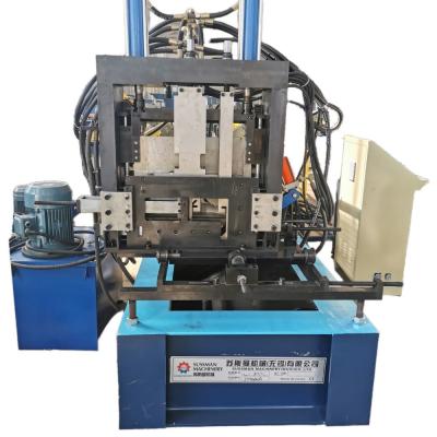 China 1.0mm-3.0mm CUZ Purlin Roll Forming Machine Quick Change Galvanized Steel for sale