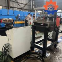 China 0.5-0.9mm Rack Shelves Roll Forming Machine Color Steel Galvanized Steel Back Panel for sale