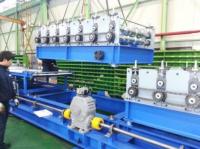 China Steel Guide Rail Roll Forming Equipment Chain Drive Cassette Type 22 Stations 12m/min CE Approved for sale