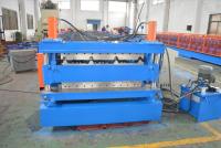 China Double Layer Roll Forming Machine for Wall and Tile Roof Panel PLC Control 0.25-0.8mm for sale