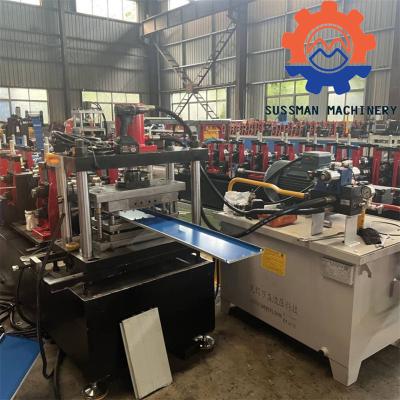 China PLC Control Rack Shelf Back Panel Roll Forming Machine 70mm With 0.5 - 1.0mm for sale
