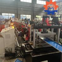China 7.5KW Rack Shelf Back Panel Roll Forming Machine 14 Stations PLC Control 0.5-1.0mm for sale
