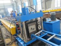 China C Z Purlin Roll Forming Machine 16-18 Stations 1.5-3mm Hydraulic Cutting Punching for sale