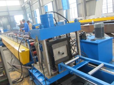 China C Z Purlin Roll Forming Machine 16-18 Stations 1.5-3mm Hydraulic Cutting Punching for sale