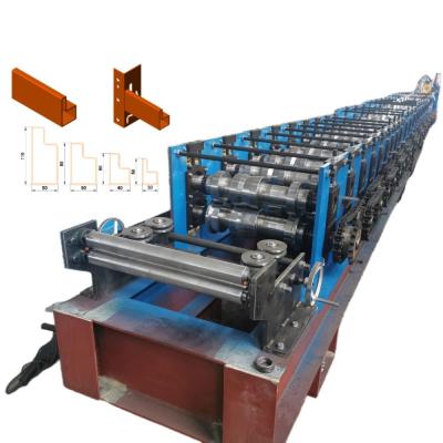 China Storage Racking System 1.0mm-2.0mm Laser Welding Step Beam Roll Forming Machine for sale