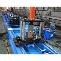 China 80*60 90*70 100*70 Column Roll Forming Machine Warehouse Storage System Upright Racking for sale