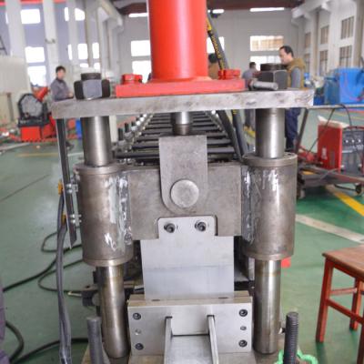 China C U Stud Track Roll Forming Machine 0.4-1.2mm Thickness 13 Stations 7.5kW Motor for sale