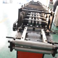 China C U Stud Track Roll Forming Machine 0.4-1.2mm Thickness 13 Stations 7.5kW Motor for sale