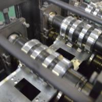 China C U Stud Track Roll Forming Machine 0.4-1.2mm Thickness 13 Stations 7.5kW Motor for sale