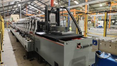 China C Shaped Lipped Strut Channel Roll Forming Machine 1.2-2.6mm 22KW for sale