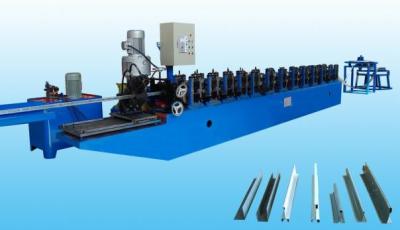 China T Grid Roll Forming Machine Metal Stud Making Equipment 0.3-0.5mm Thickness 8-15m/min for sale