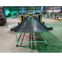 China Galvanized Steel Perforated 200-1000mm Width Adjustable Moderate Cable Tray Roll Forming Machine for sale
