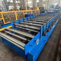 China PPGI Color Steel T12 Roofing Sheet Roll Forming Machine 0.3-0.8mm 1220mm Width for sale