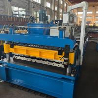 China PPGI Color Steel T12 Roofing Sheet Roll Forming Machine 0.3-0.8mm 1220mm Width for sale