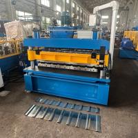 China PPGI Color Steel T12 Roofing Sheet Roll Forming Machine 0.3-0.8mm 1220mm Width for sale