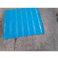 China 1220mm Width Galvanized Roof Metal Tile Making Machine Roof Tile Roll Forming Machine for sale