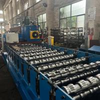 China 1220mm Width Galvanized Roof Metal Tile Making Machine Roof Tile Roll Forming Machine for sale