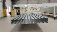 China 1.2-2.6mm Thickness Solar Strut Channel Forming Machine 150-180mm Width Adjustable Punching Press for sale