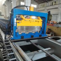 China 22 Gauge 16 Gauge 2'' 3'' Galvanized Steel 36'' Coverage Width Composite Floor Deck Roll Forming Machine for sale