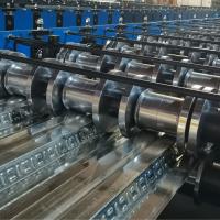 China 22 Gauge 16 Gauge 2'' 3'' Galvanized Steel 36'' Coverage Width Composite Floor Deck Roll Forming Machine for sale