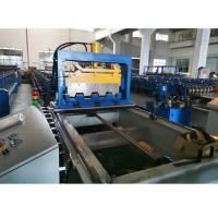 China 36 Inch Coverage 3 Inch Composite Deck Floor Roll Forming Machine 16-22 Gauge for sale