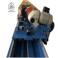 China 45# Steel PLC Shutter Door Forming Machine 70mm Shaft 11KW Chain Transmission for sale