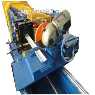 China 11KW PLC Shutter Door Metal Forming Machine 70mm Chain Transmission 18-20 Stations for sale